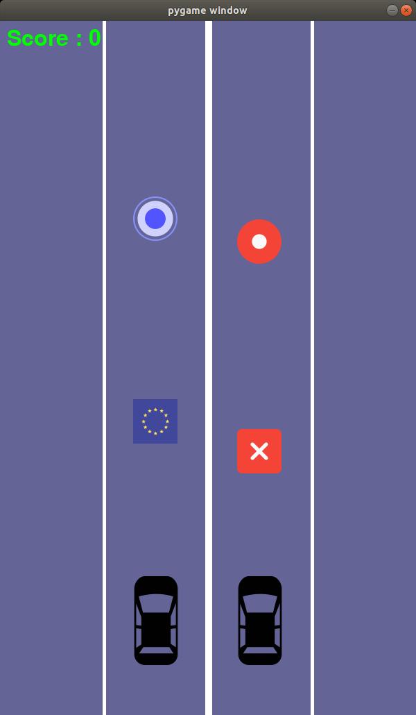 GitHub - Sukhamjot-Singh/TWO-CARS: 2CARS game made on pygame library on python.