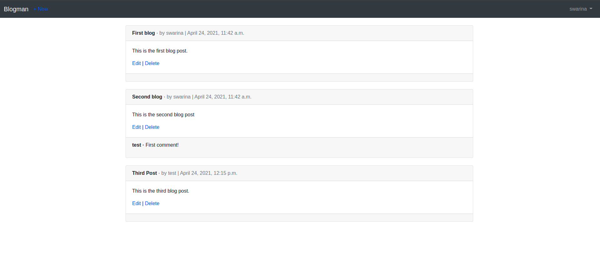 GitHub - swarina/Blogman: A blogging website where users can share their thoughts in form of ...