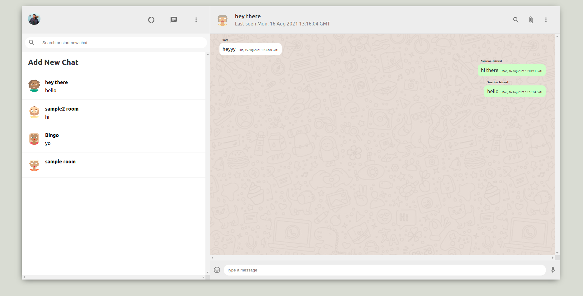 GitHub - swarina/Whatsapp-Web-Mini: A basic version of WhatsApp Web ...