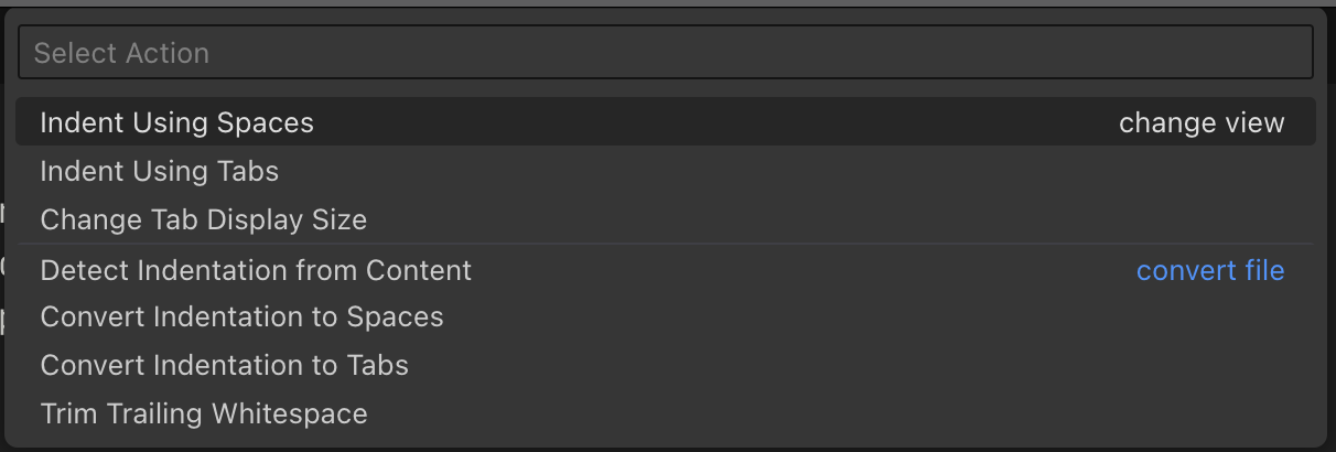 Support per-file tab (indentation) settings: tab_size, hard_tabs · Issue #4867 · zed-industries ...