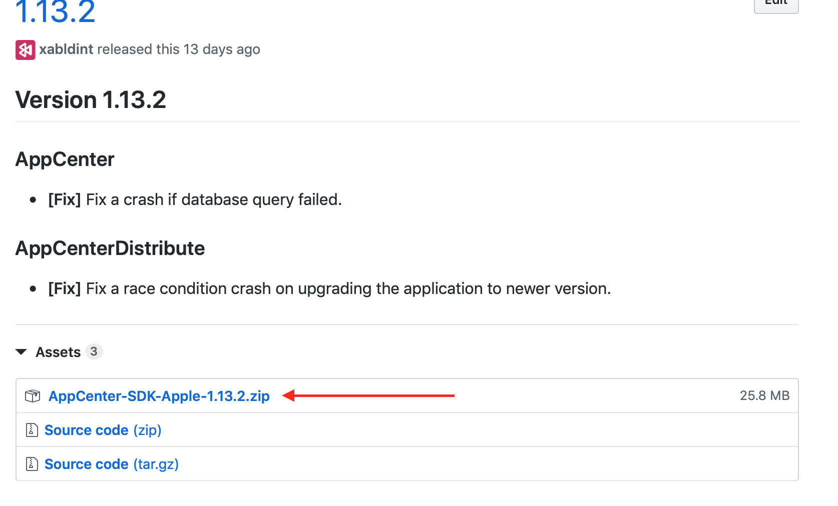 1.13.2 Release Zip Containts Repo Source, Not The .Framework Files · Issue #1349 · microsoft ...