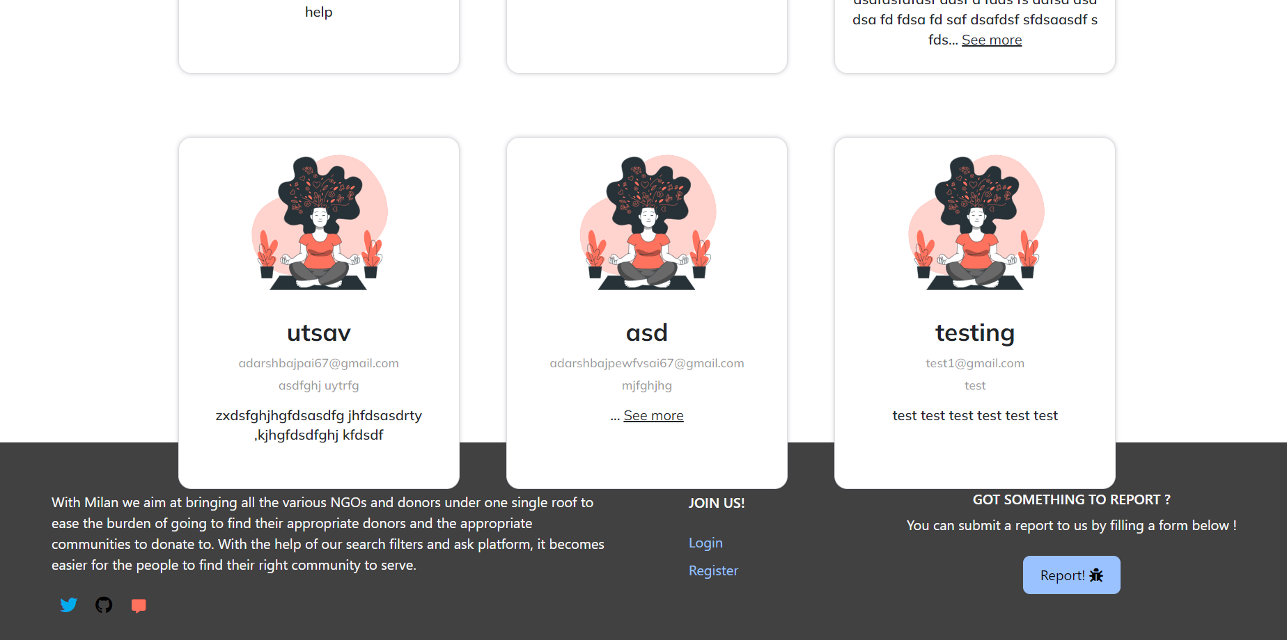Club cards are above footer · Issue #472 · ngoworldcommunity/NGOWorld · GitHub