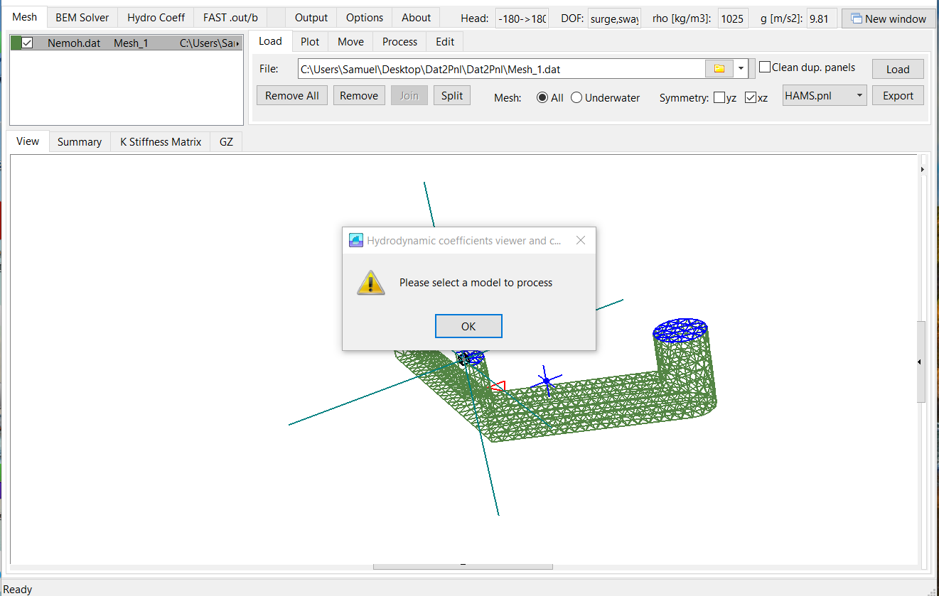 Feature request: load Salome mesh dat file in BEMRosetta · Issue #19 · BEMRosetta/BEMRosetta ...
