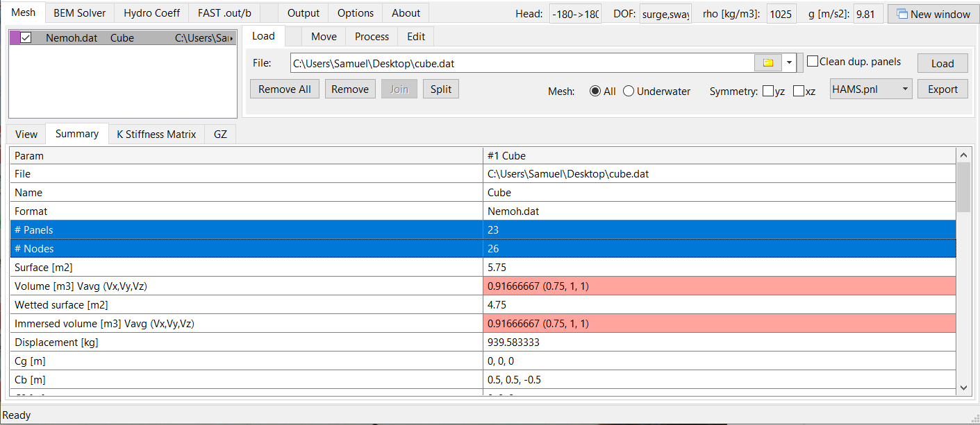 Feature request: load Salome mesh dat file in BEMRosetta · Issue #19 · BEMRosetta/BEMRosetta ...