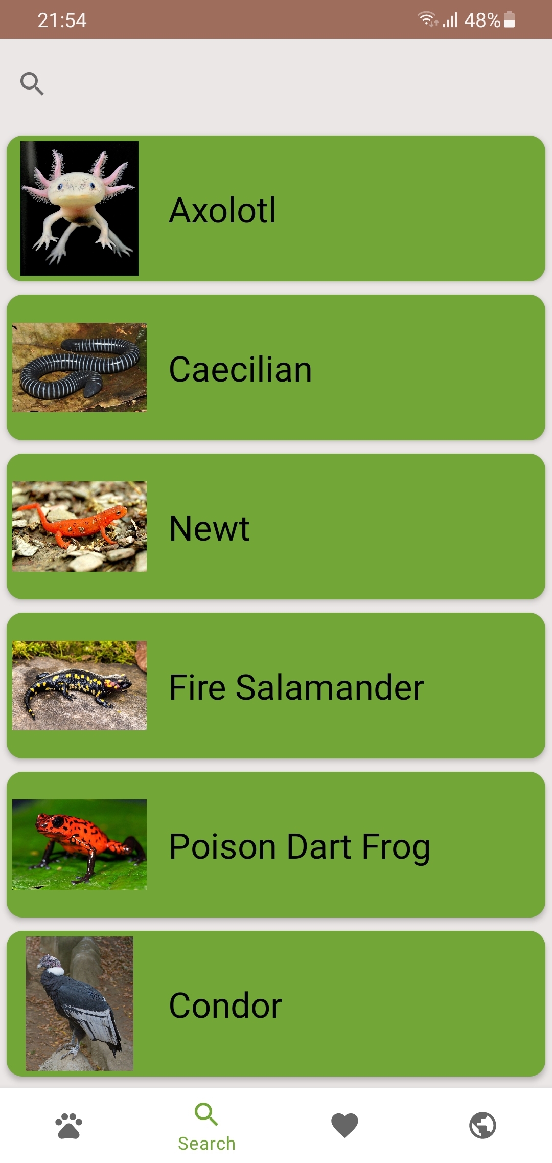 GitHub - Evasilog/AnimalPedia