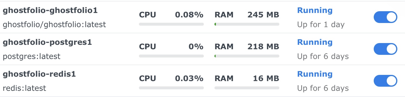 How to install Ghostfolio on a Synology docker system? · ghostfolio ghostfolio · Discussion ...