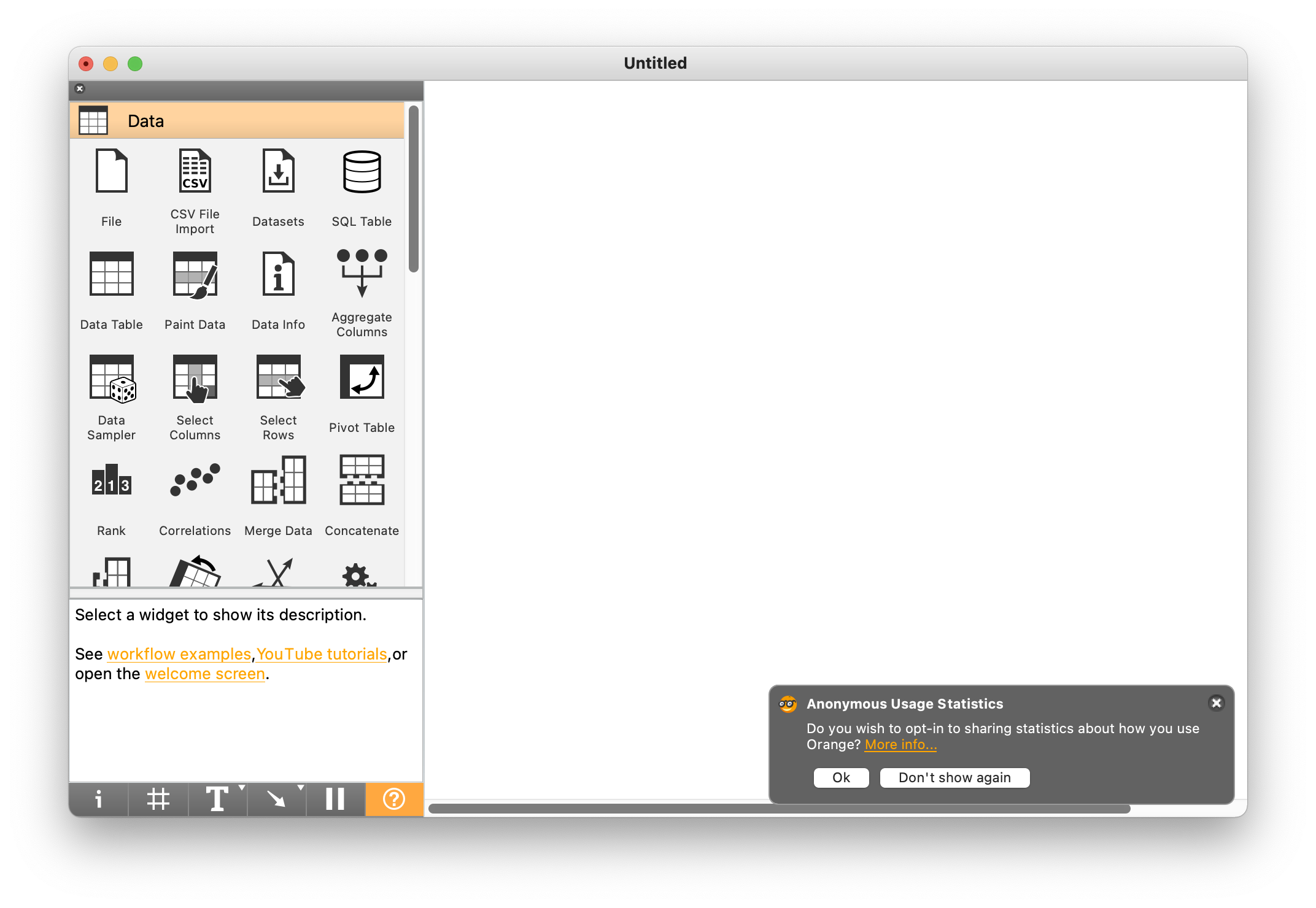Window For Tutorials And Usage Statistics Keeps Showing At Start · Issue 5907 · Biolaborange3 3831