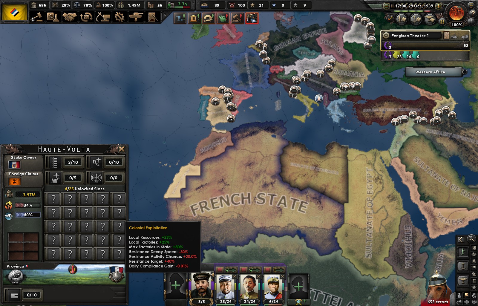 NFA - Colonial exploitation state modifier not restored correctly upon ...