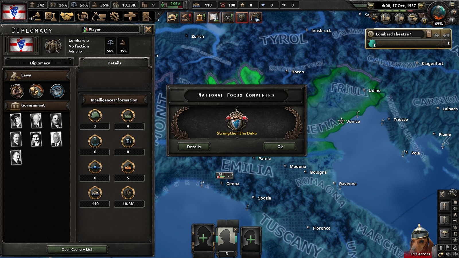 LOM - Focueses and event don't remove ministers. · Issue #9460 · Kaiserreich/Kaiserreich-4-Bug ...