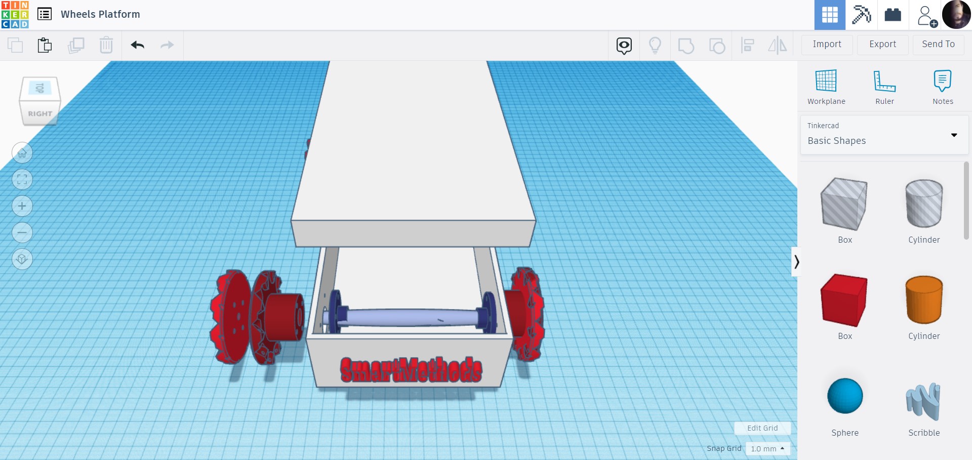GitHub - odaifarhat/Project_Mechanical_Wheels-Platform: Design and ...