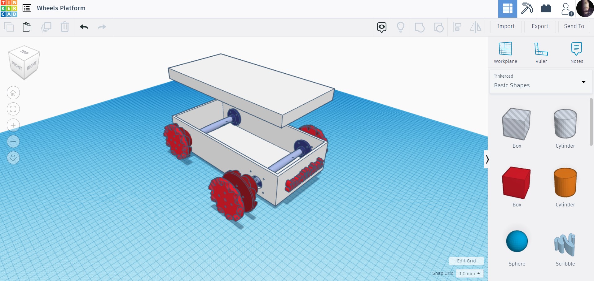 GitHub - odaifarhat/Project_Mechanical_Wheels-Platform: Design and ...