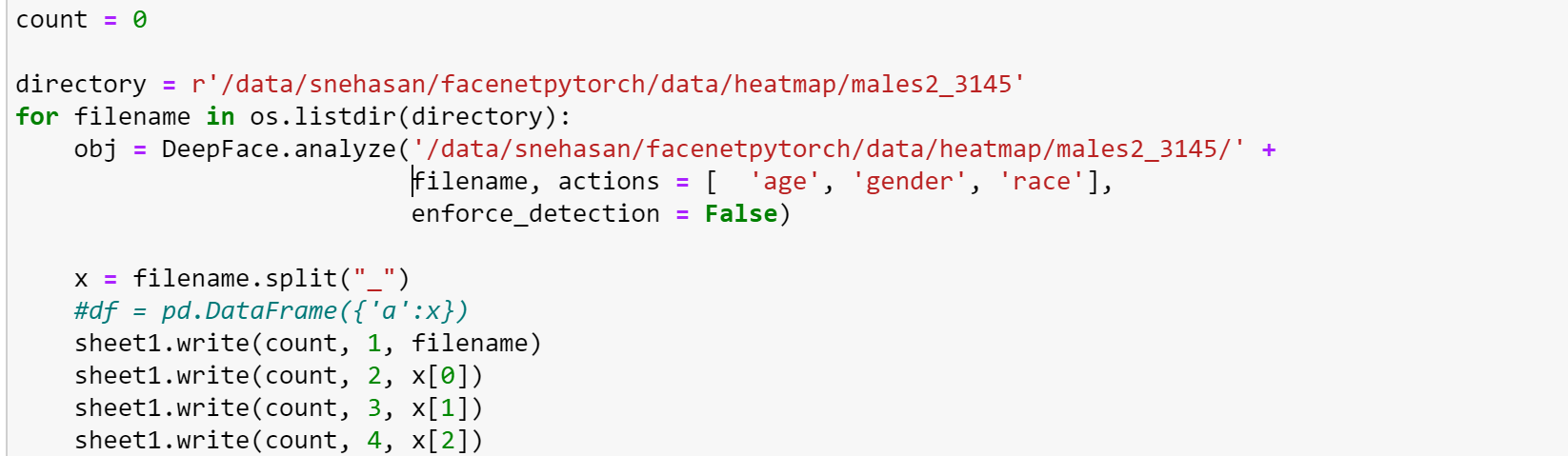 issues with large data set · Issue #119 · serengil/deepface · GitHub