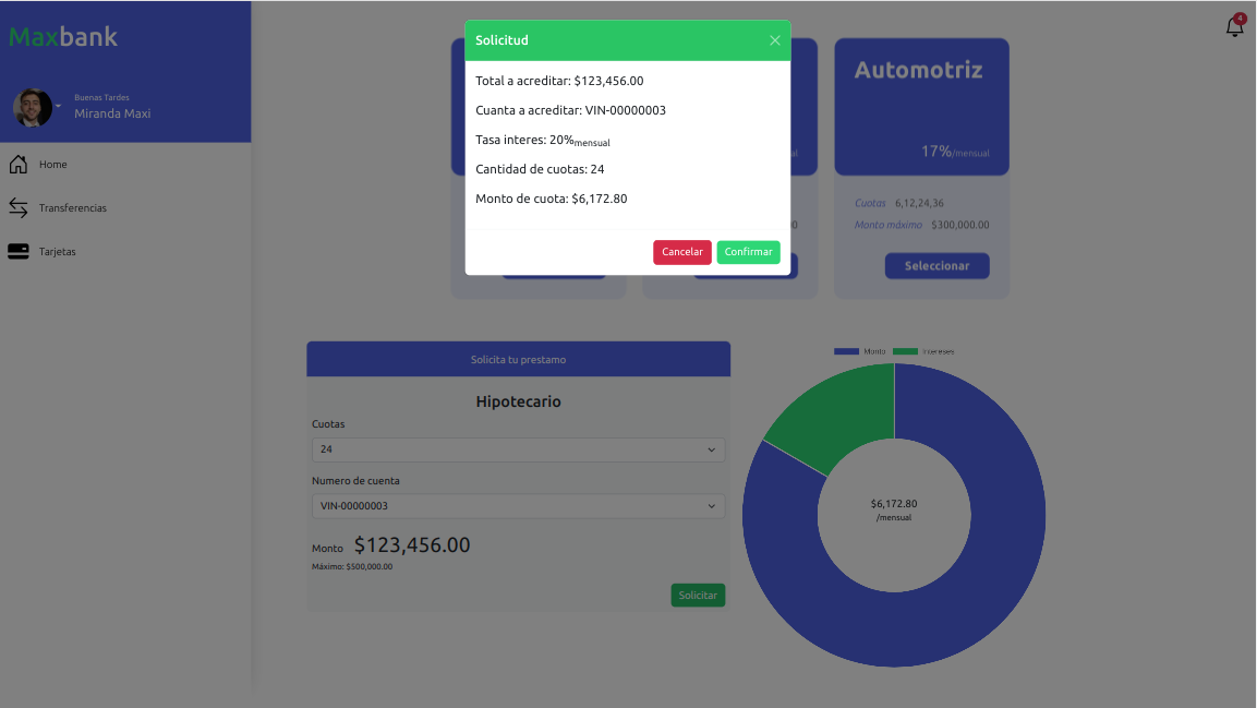GitHub - maximiranda/homebanking