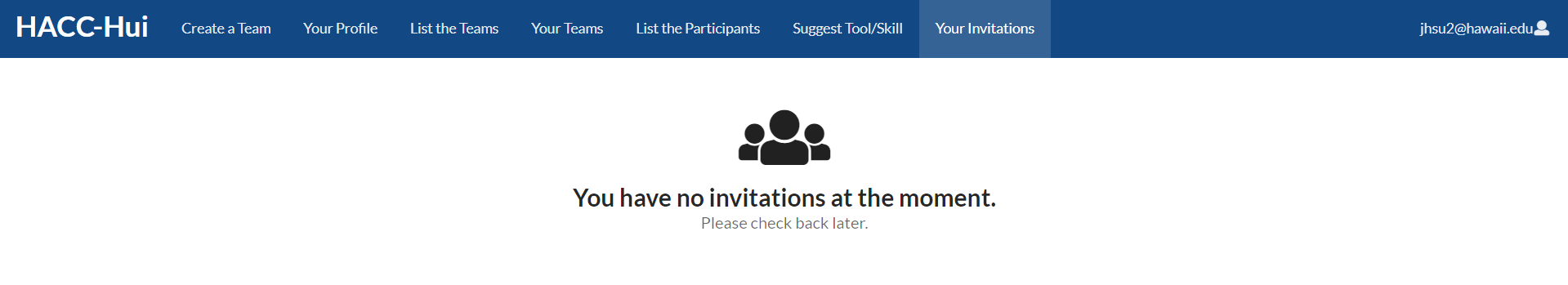 Update TeamInvitations when it's empty · Issue #89 · HACC-Hui/HACC-Hui ...
