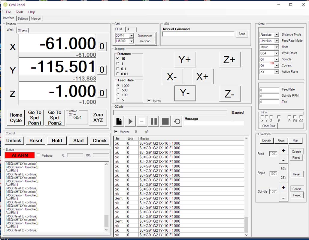 Motor randomly stop · Issue #1559 · grbl/grbl · GitHub