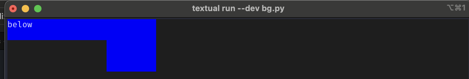 Opacity/transparency issues with overlapped widgets · Issue #3676 · Textualize/textual · GitHub