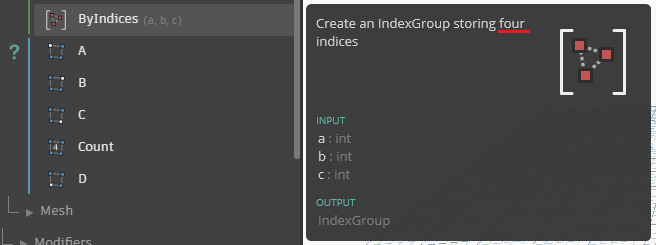Index Group description · Issue #8710 · DynamoDS/Dynamo · GitHub