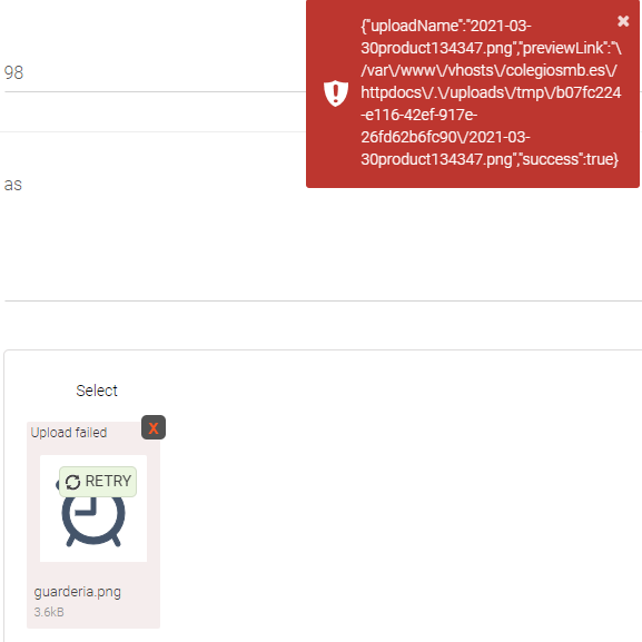 Ecommerce Upload failed · Issue #461 · ridwanskaterock/cicool · GitHub