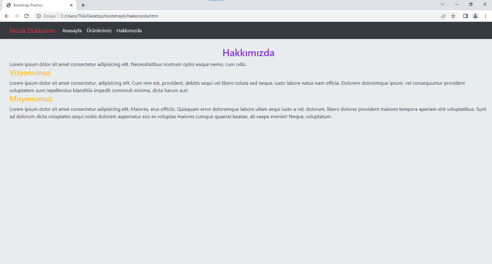 GitHub - ceroglu7/bootstrapKodluyoruzMusic