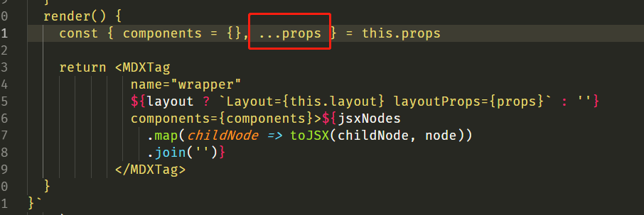 0.16.3 mdx-loader throw error: props is not defined · Issue #324 · mdx-js/mdx · GitHub