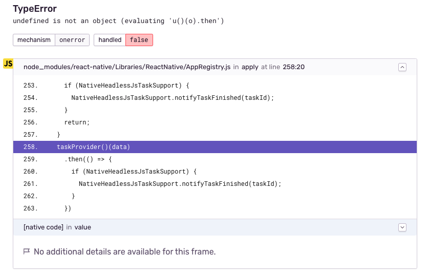 [🐛 🔥 ] Crashing on Android after restoring from background when tapped on notification · Issue ...