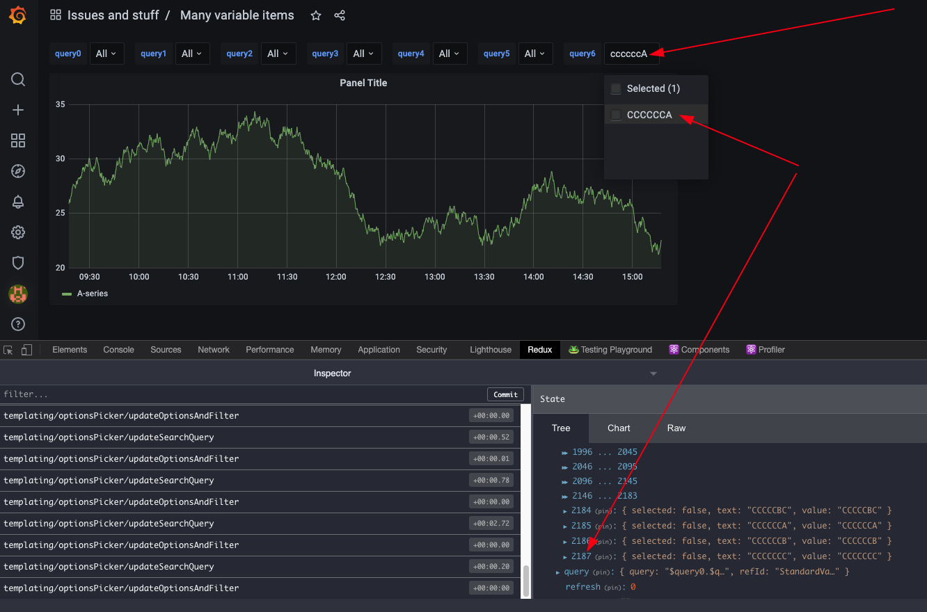 Make maximum variable elements configurable · Issue #33149 · grafana/grafana · GitHub