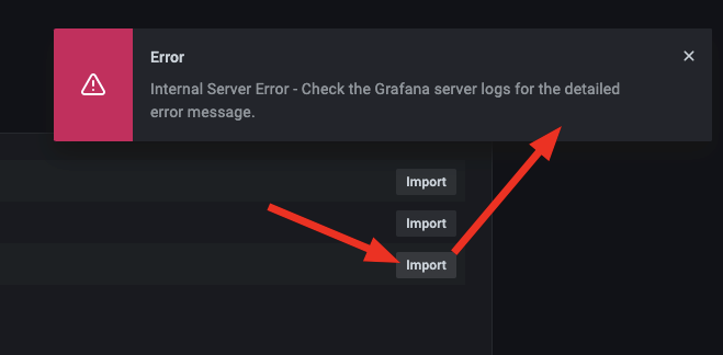 LibraryPanels: Import fails for Datasource Dashboards · Issue #34490 · grafana/grafana · GitHub