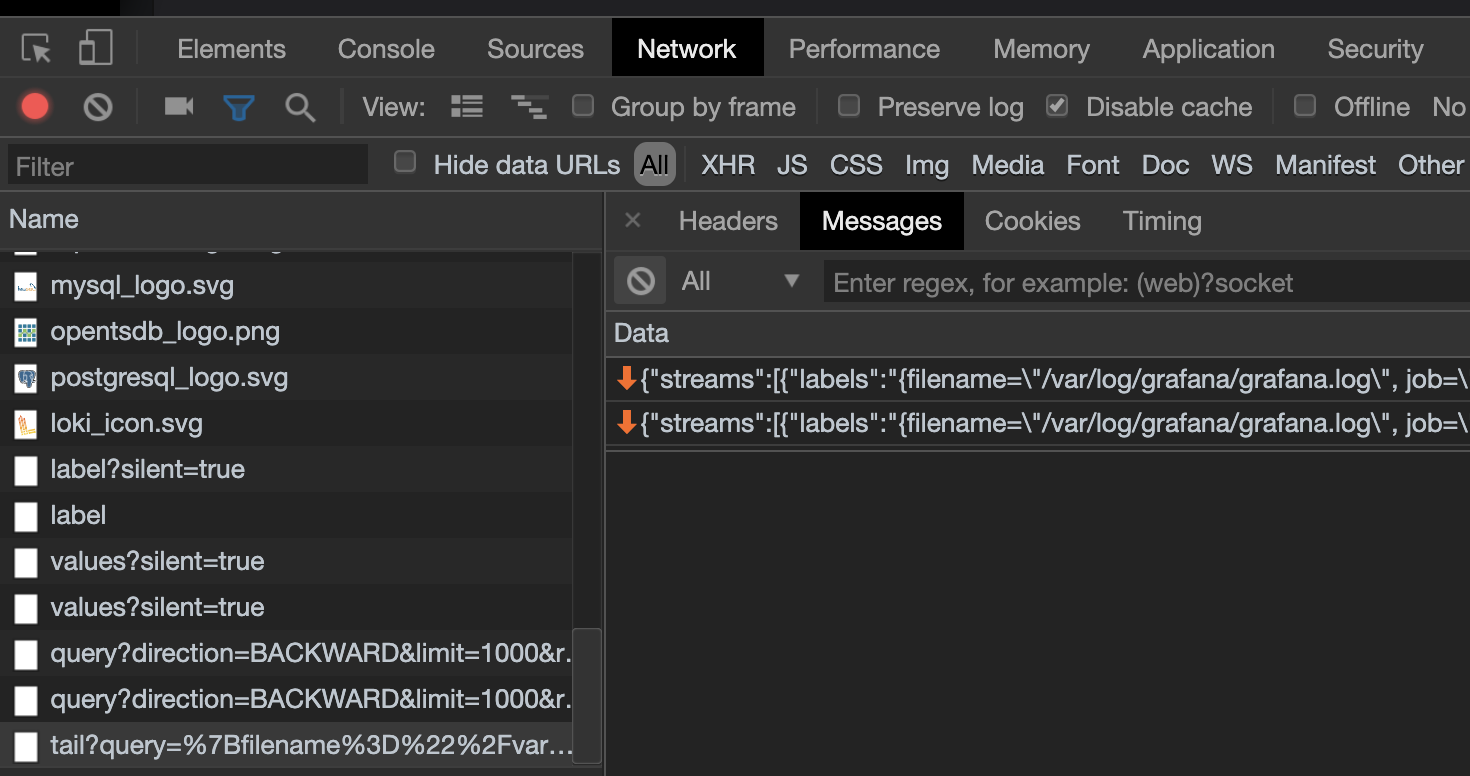 Explore: Live tailing stopped working · Issue #17818 · grafana/grafana · GitHub