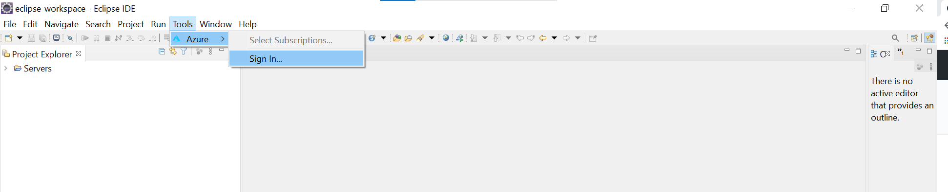 [Eclipse] Azure Tookit for Eclipse buttons not working · Issue #5151 · microsoft/azure-tools-for ...
