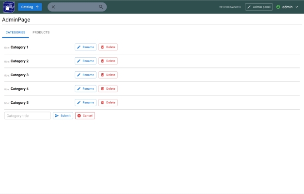 GitHub - Alexaltrex/shop: Online store with admin panel for manage a products