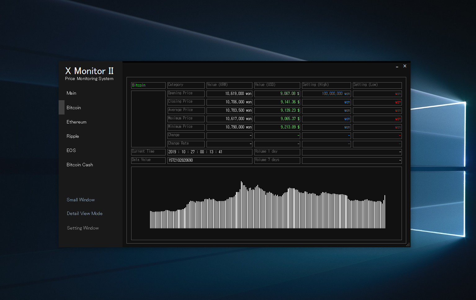 GitHub - yunblack/Cryptocurrency-Price-Viewer: Cryptocurrency Price Checker