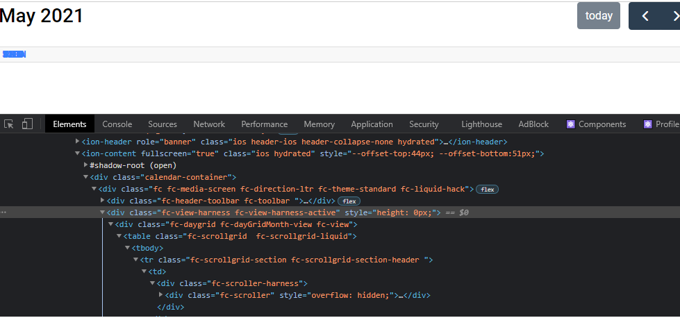 React calendar not showing · Issue #6332 · fullcalendar/fullcalendar · GitHub