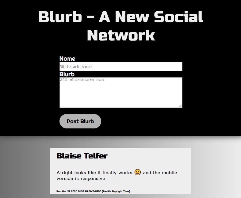 GitHub - Blaise-Telfer/twitter-clone: A twitter-like site that prompts the user to enter their ...