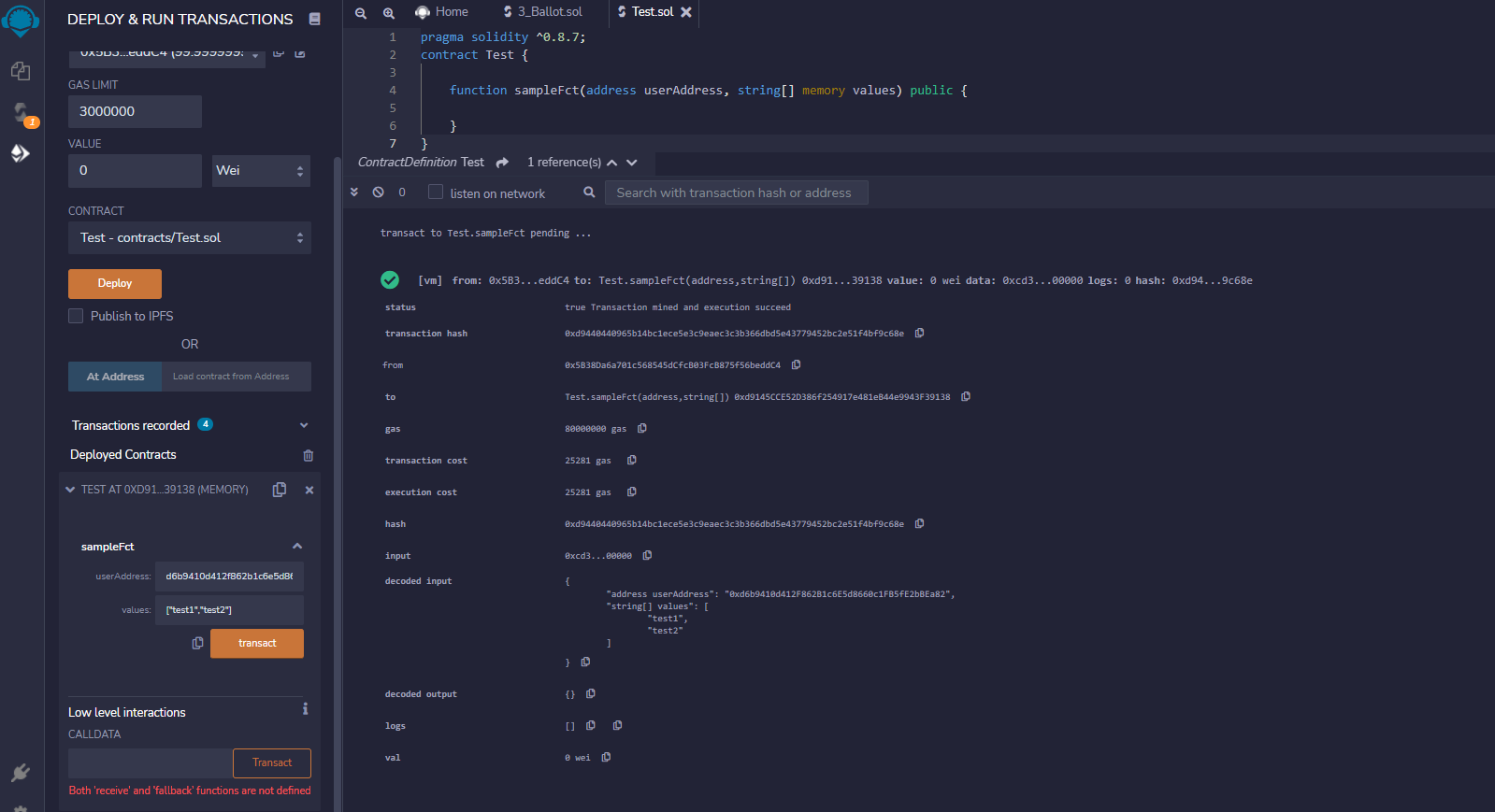 Passing an array doesn't work · Issue #786 · Nethereum/Nethereum · GitHub