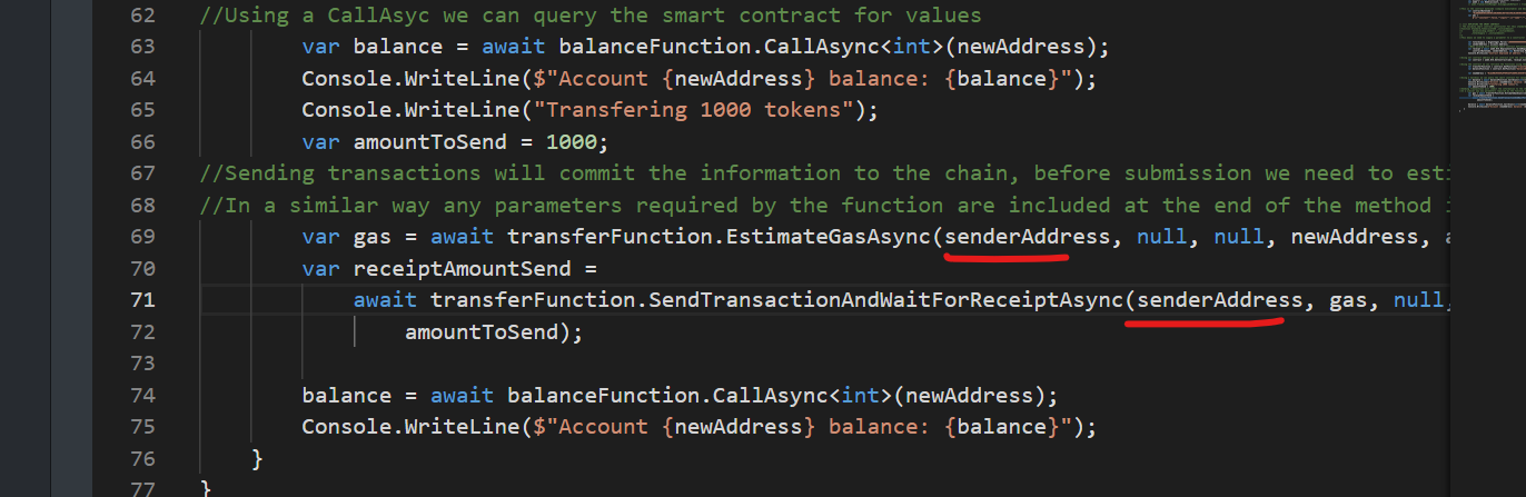"Invalid Account used Signing" when trying to call mint function. · Issue #864 · Nethereum ...