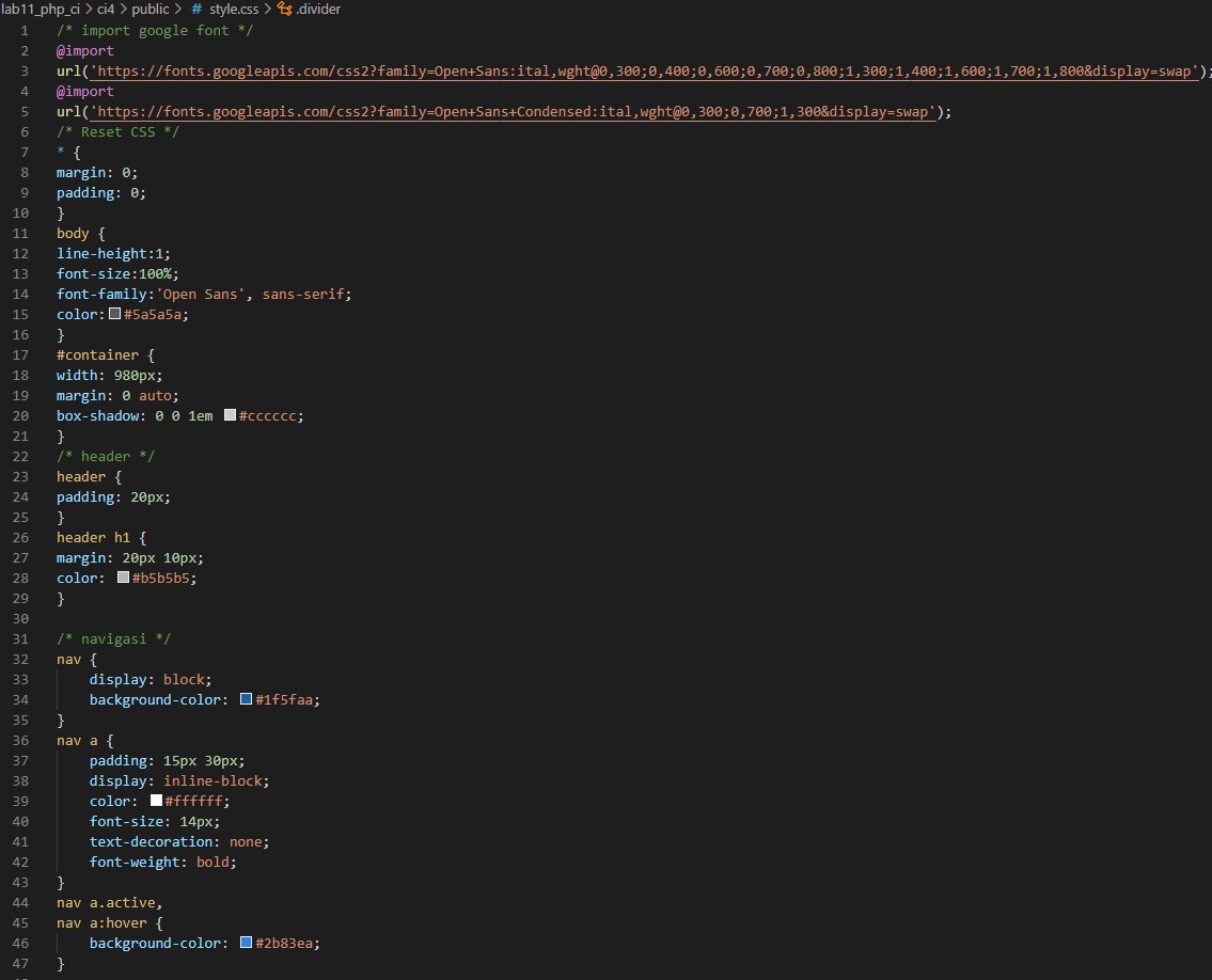 GitHub - coraid12/Lab11Web: Praktikum 11,12 & 13