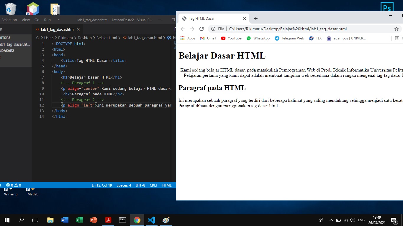 GitHub - rickyruss/Lab1Web: Ricky Rusandi 311910717