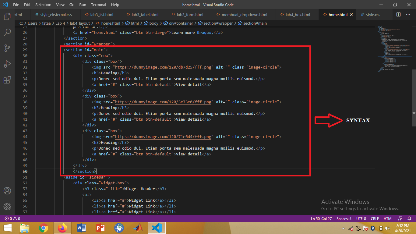 GitHub - dimasreza/Lab4Web