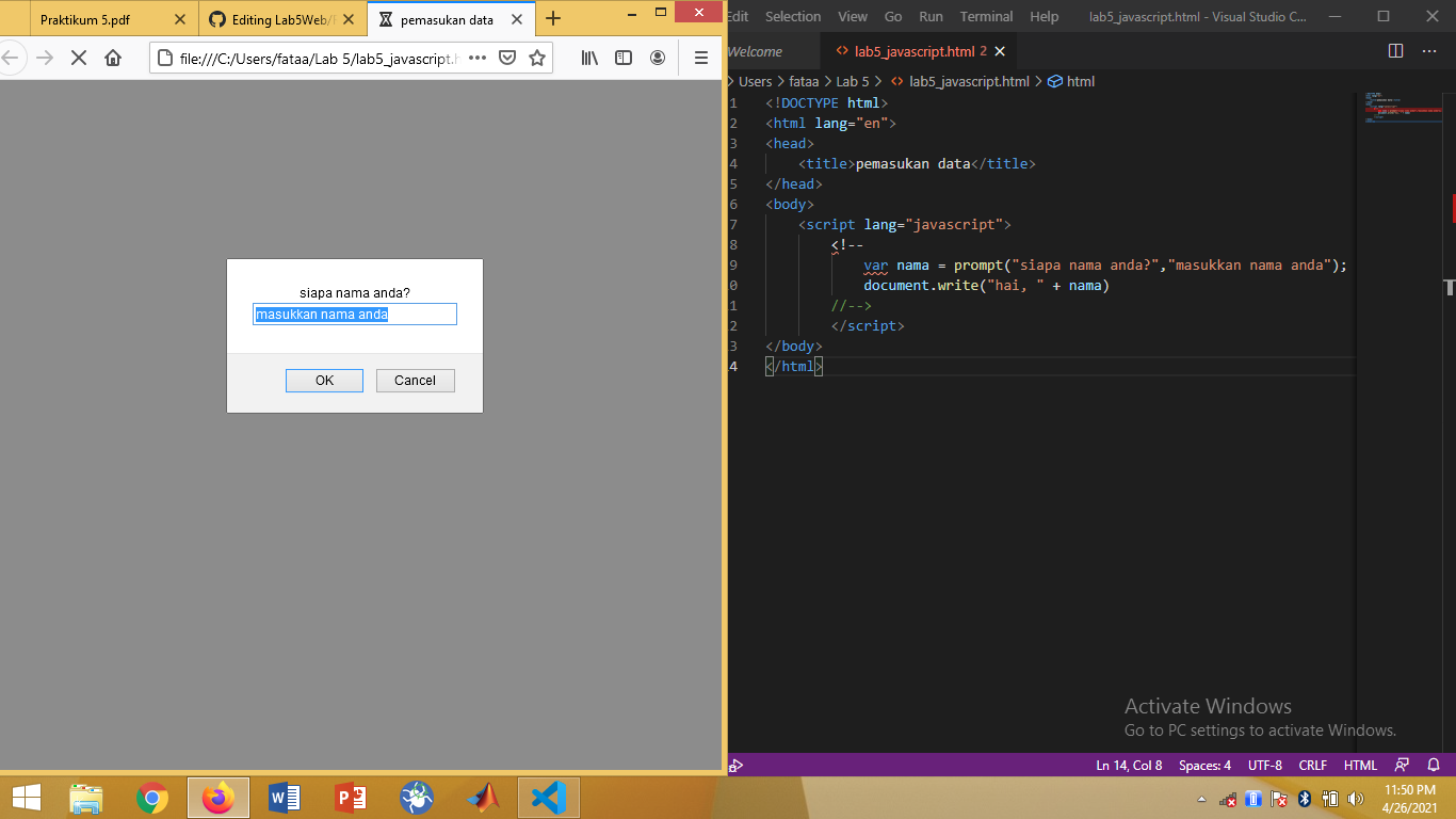 GitHub - dimasreza/Lab5Web