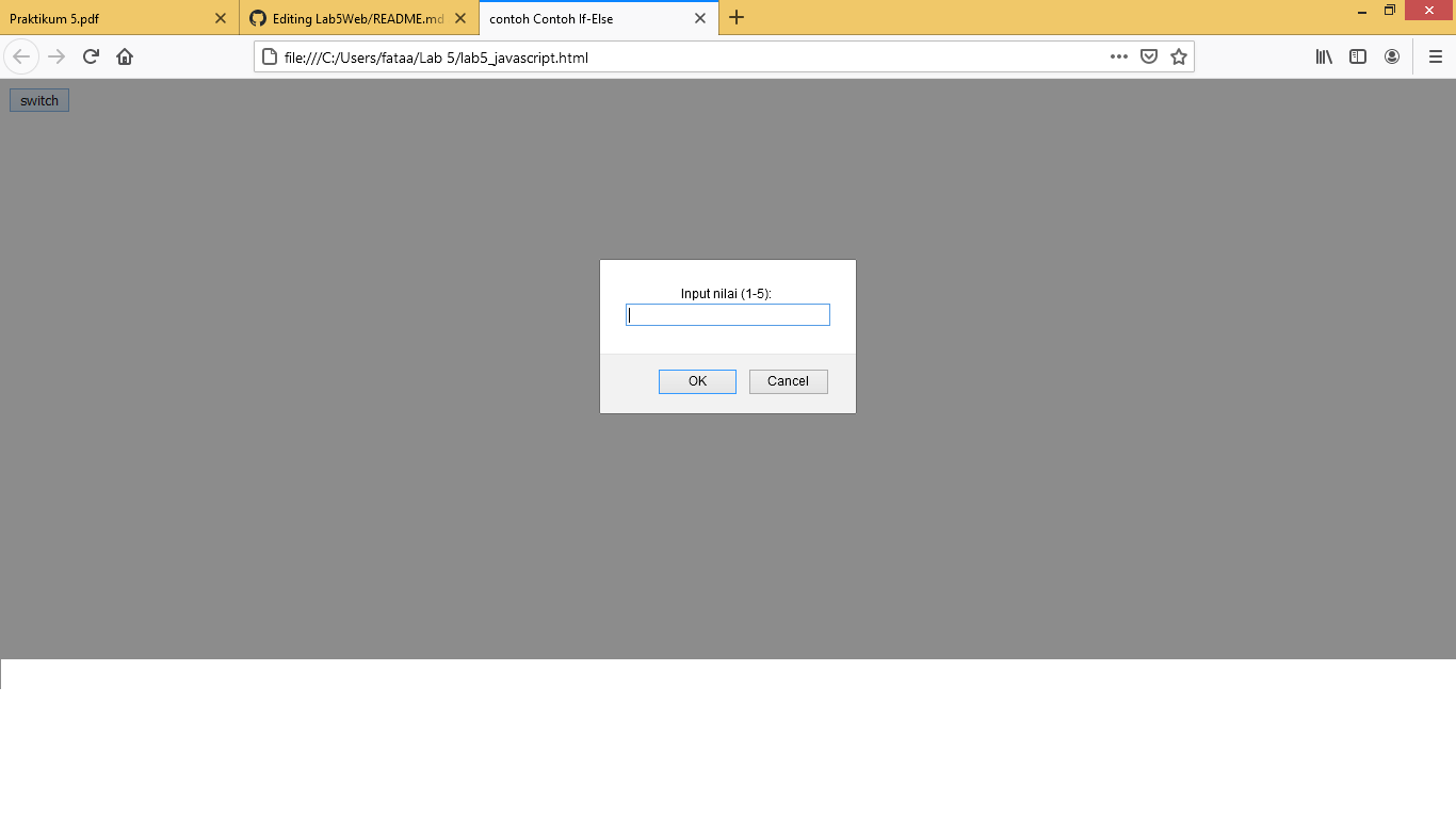 GitHub - dimasreza/Lab5Web