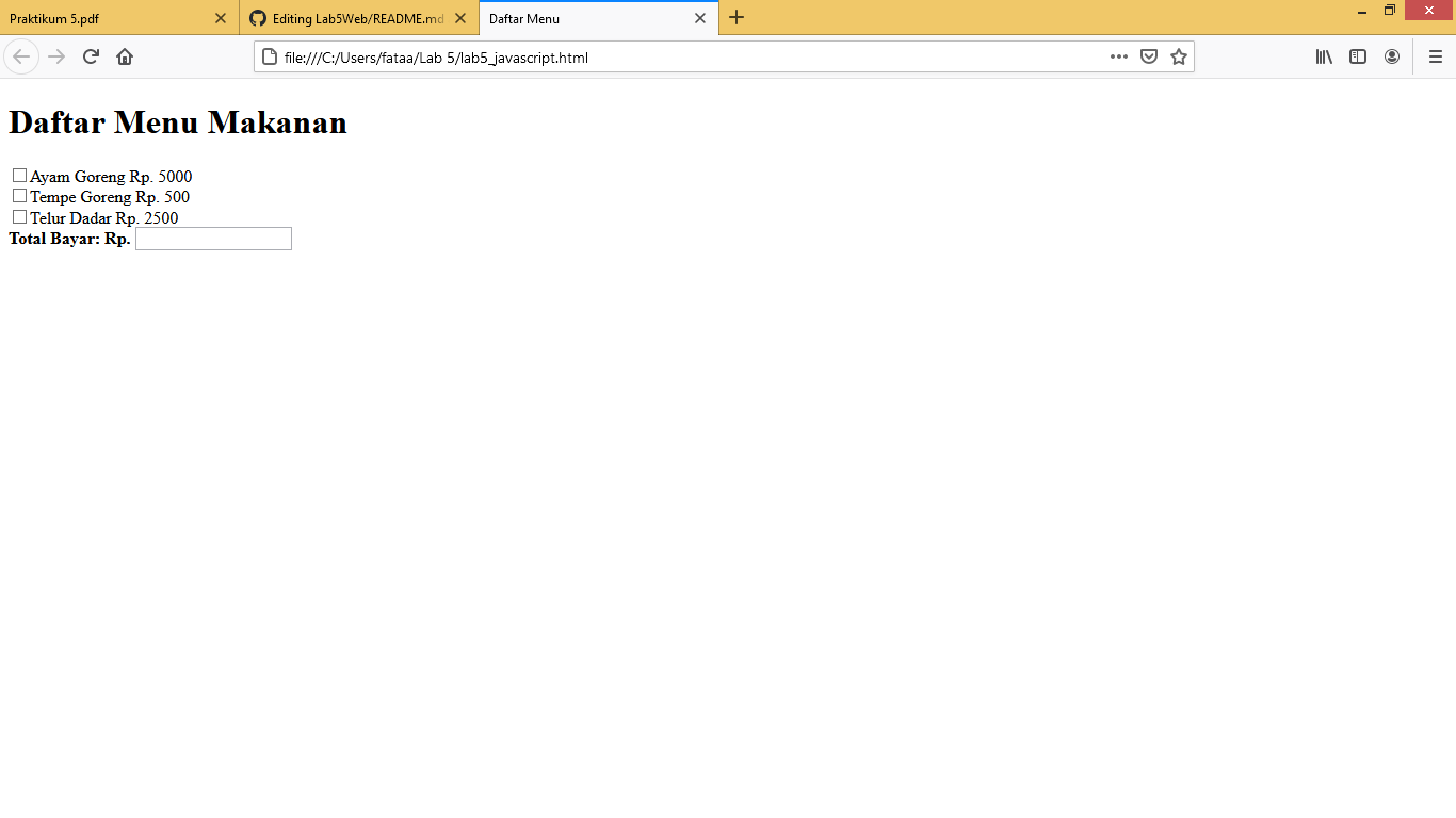 GitHub - dimasreza/Lab5Web