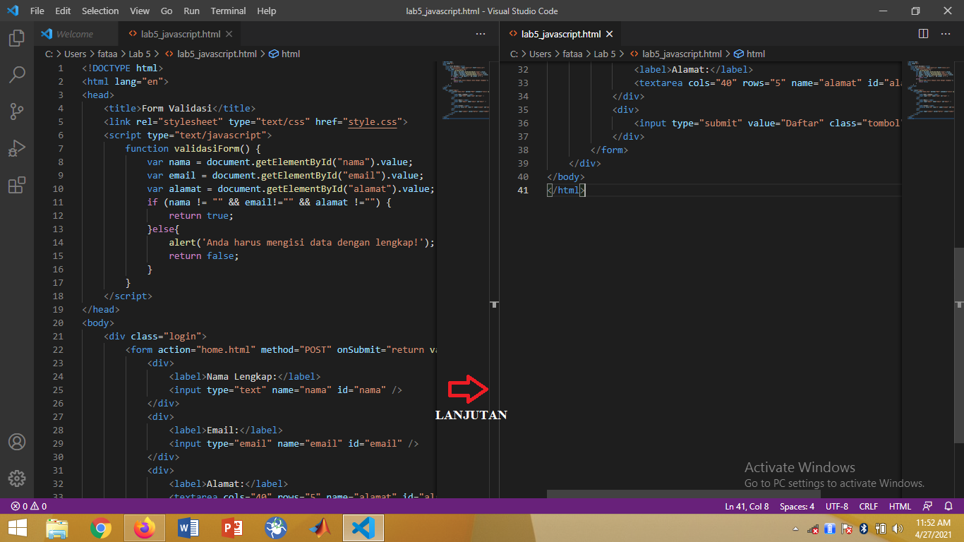 GitHub - dimasreza/Lab5Web