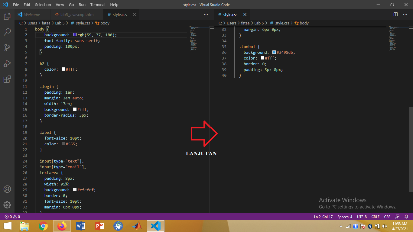 GitHub - dimasreza/Lab5Web