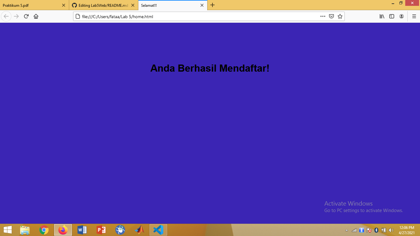 GitHub - dimasreza/Lab5Web