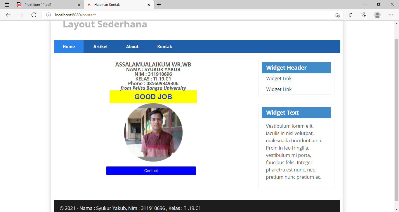 GitHub - Syukuryakub/Lab11Web: PRAKTIKUM 11,12, 13 DAN 14