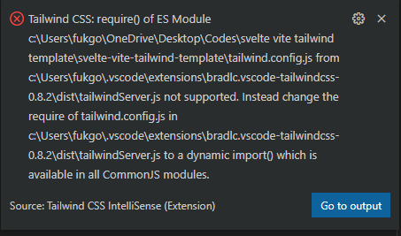 Extension doesn't work · Issue #540 · tailwindlabs/tailwindcss-intellisense · GitHub