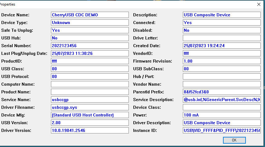STM32F407 Problem · Issue #121 · cherry-embedded/CherryUSB · GitHub