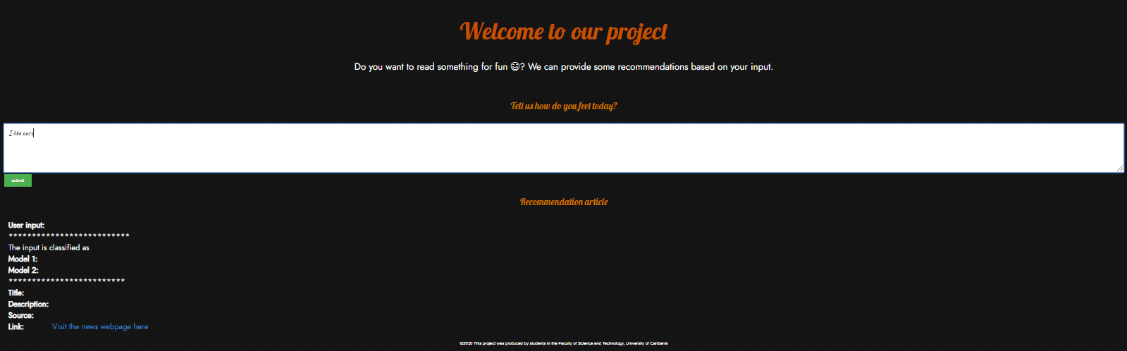 GitHub - calvindajoseph/Article-Recommendation-System