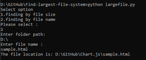 GitHub - NutCrazypanda/Find-largest-file-system: Finding the largest file in drive