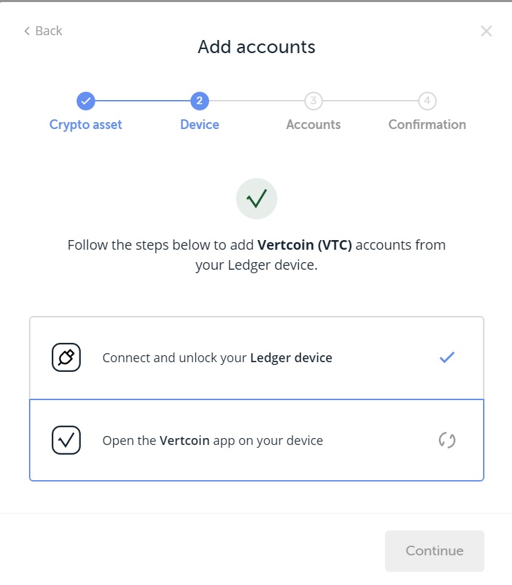 Vertcoin add account bug · Issue #1413 · LedgerHQ/ledger-live-desktop · GitHub